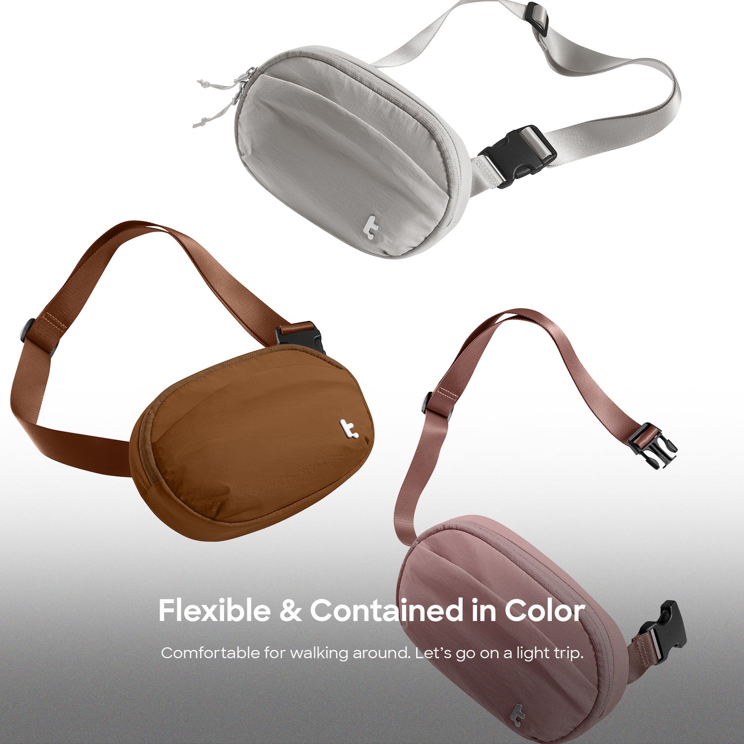tomtoc T32 1.5L Slingbean Belt Bag / Crossbody Bag / Sling Bag / Waist