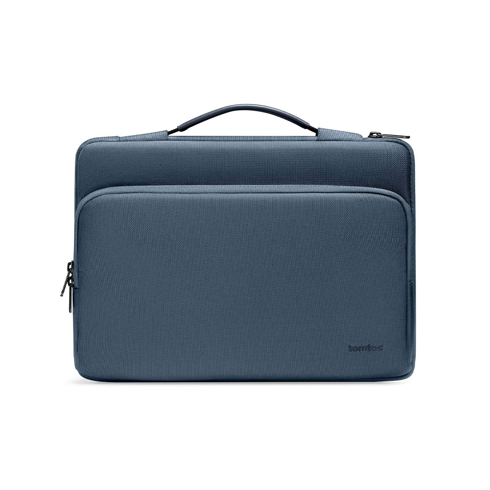 tomtoc 16 Inch Versatile 360 Protective Laptop Sleeve Briefcase - Navy
