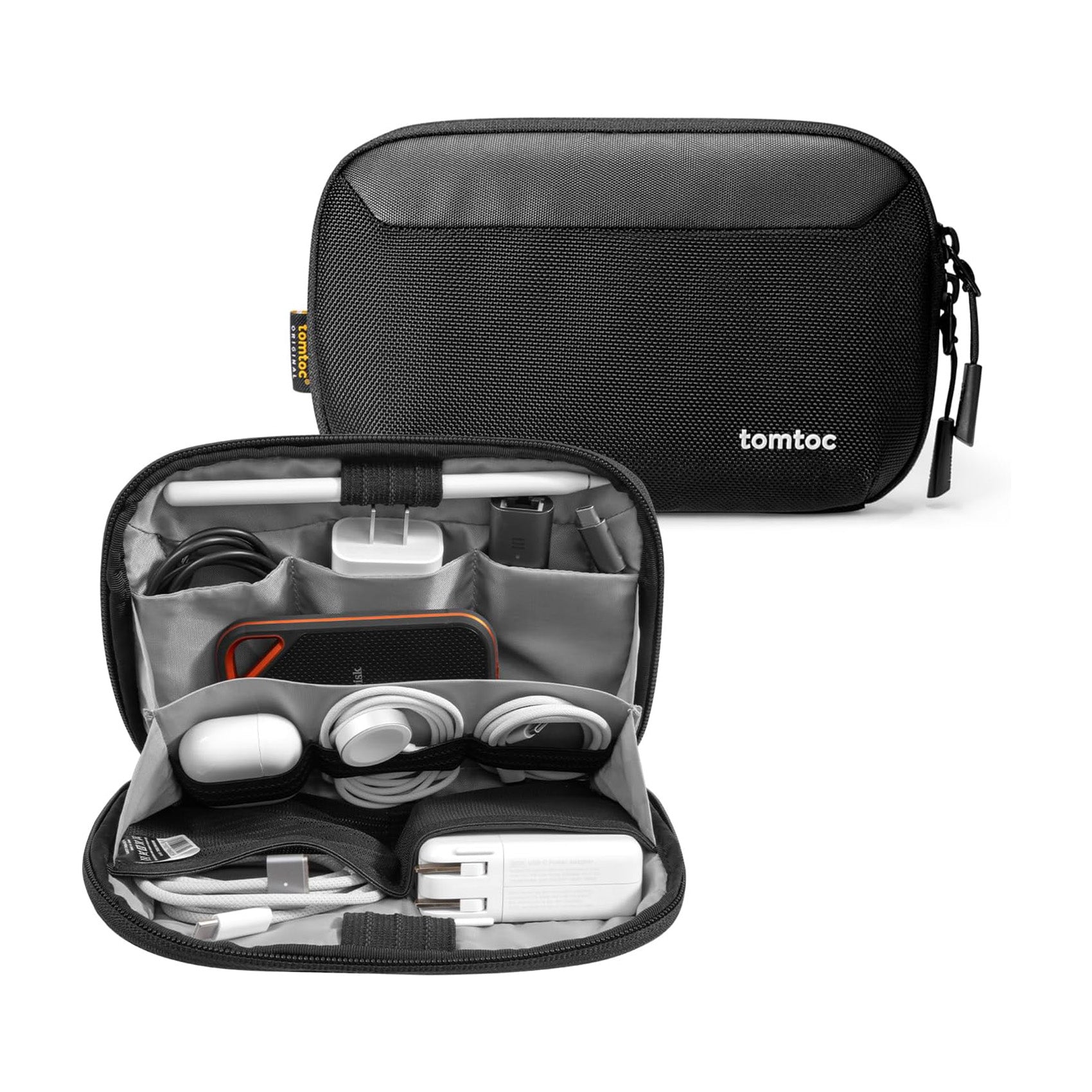 tomtoc Travel Cable Waterproof Organizer Pouch / Electronics Accessori