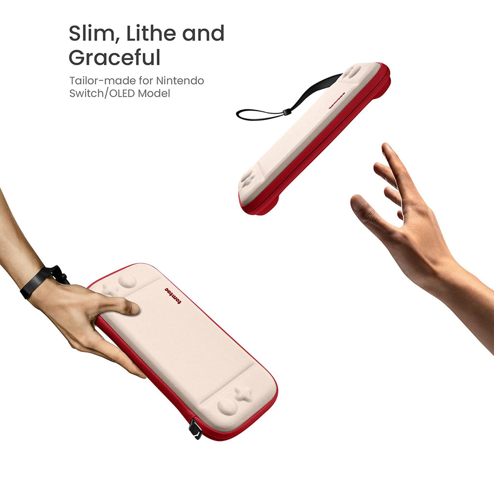 tomtoc Slim Protective Carrying Case with 10 Game Cartridges - Nintend