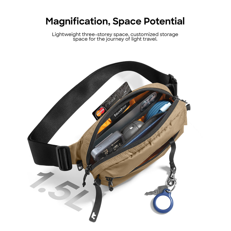 tomtoc Aviator T33 1.5L Sling Bag / Crossbody Bag / Chest Bag / Should