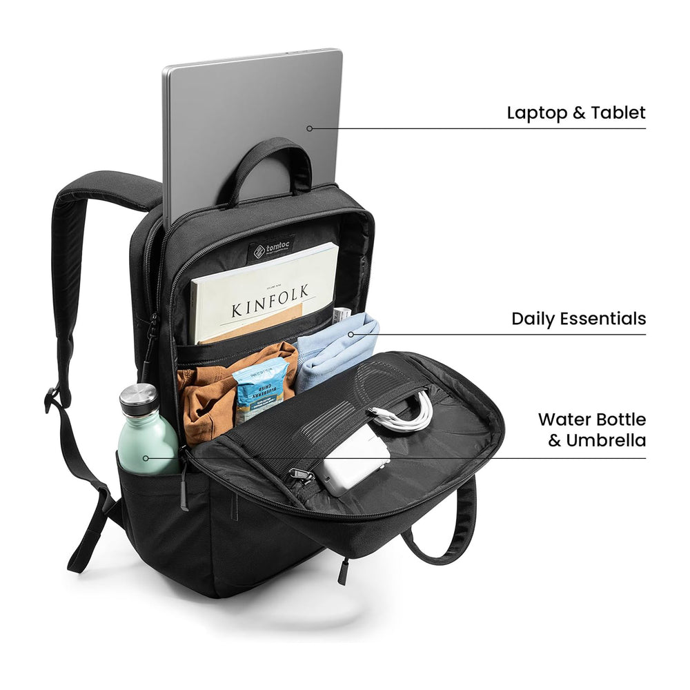 tomtoc 17.3 Inch Protective Laptop / Travel Commuter Backpack - Surfac