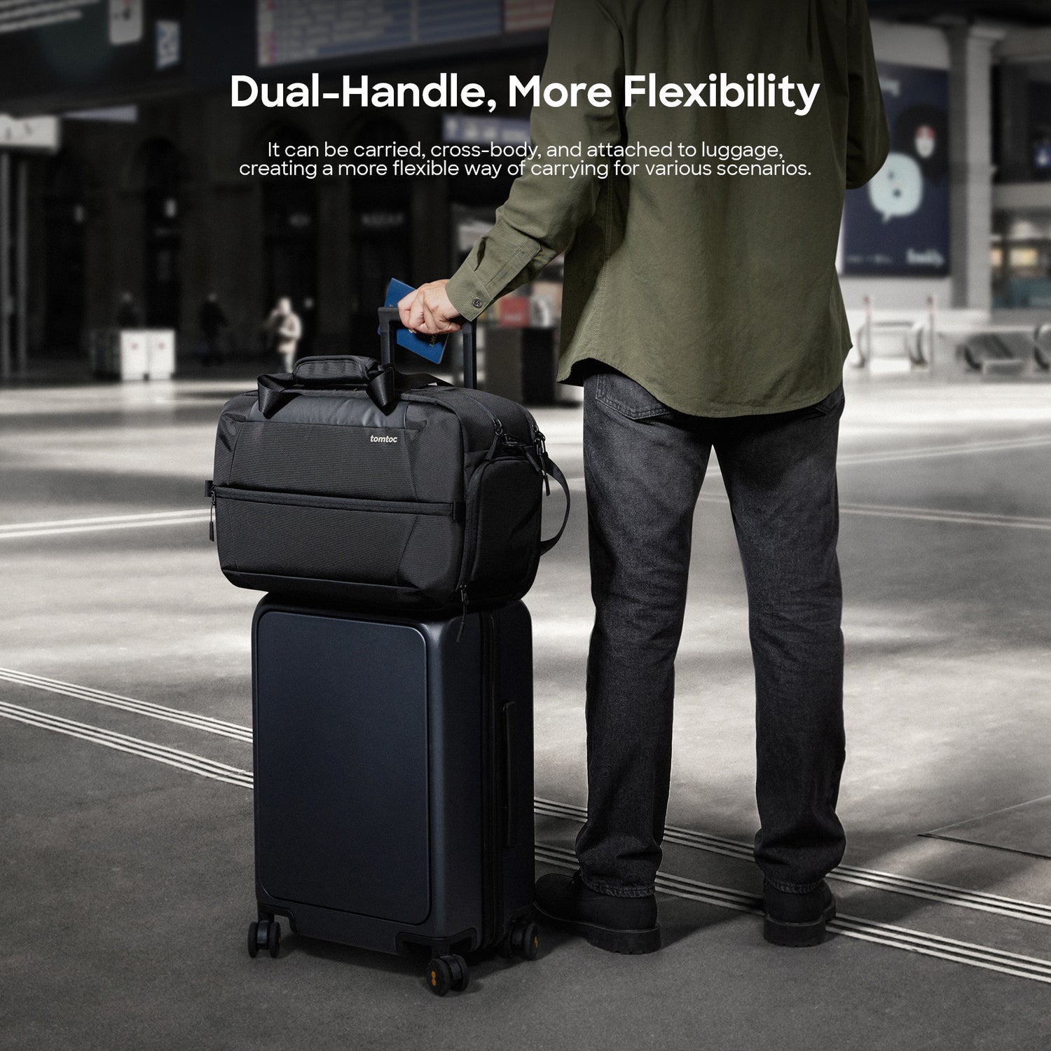 tomtoc 30L Navigator Duffel Bag / Travel Bag / Waterproof Multifunctio