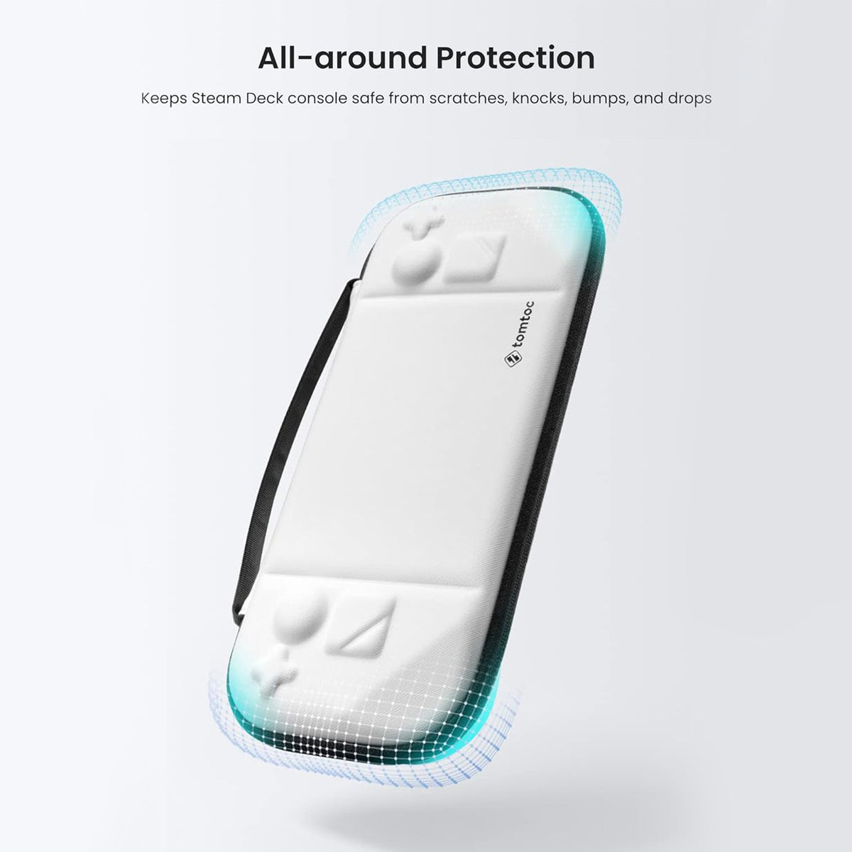 tomtoc Steam Deck Carrying Case / Protective Case / Hard Portable Trav tomtoc Steam Deck Carrying Case / Protective Case / Hard Portable Trav