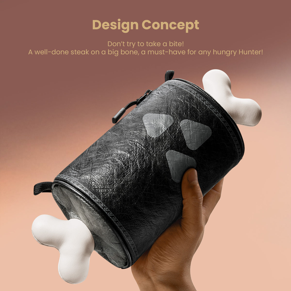 tomtoc Monster Hunter Steak Daily - Mini Crossbody Bag / Shoulder Bag