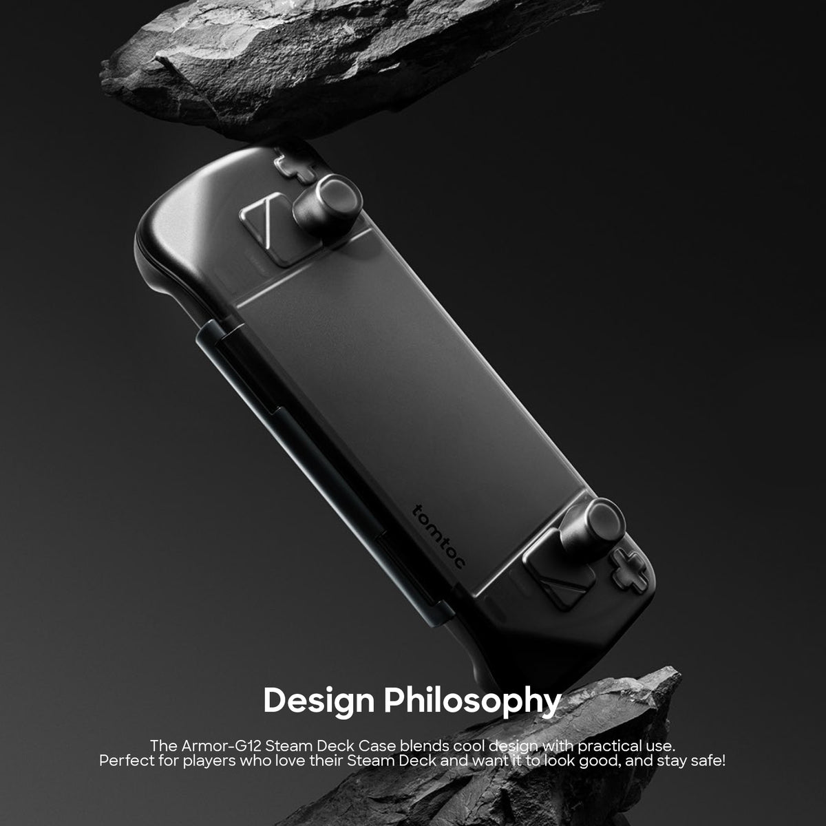 tomtoc Steam Deck Armor Hard Case / Protective Case / Spill-Resistant