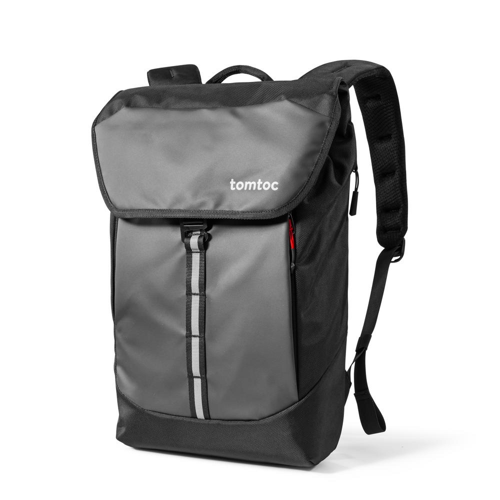 tomtoc 16 Inch Flap Laptop Backpack / Laptop Bag - Black