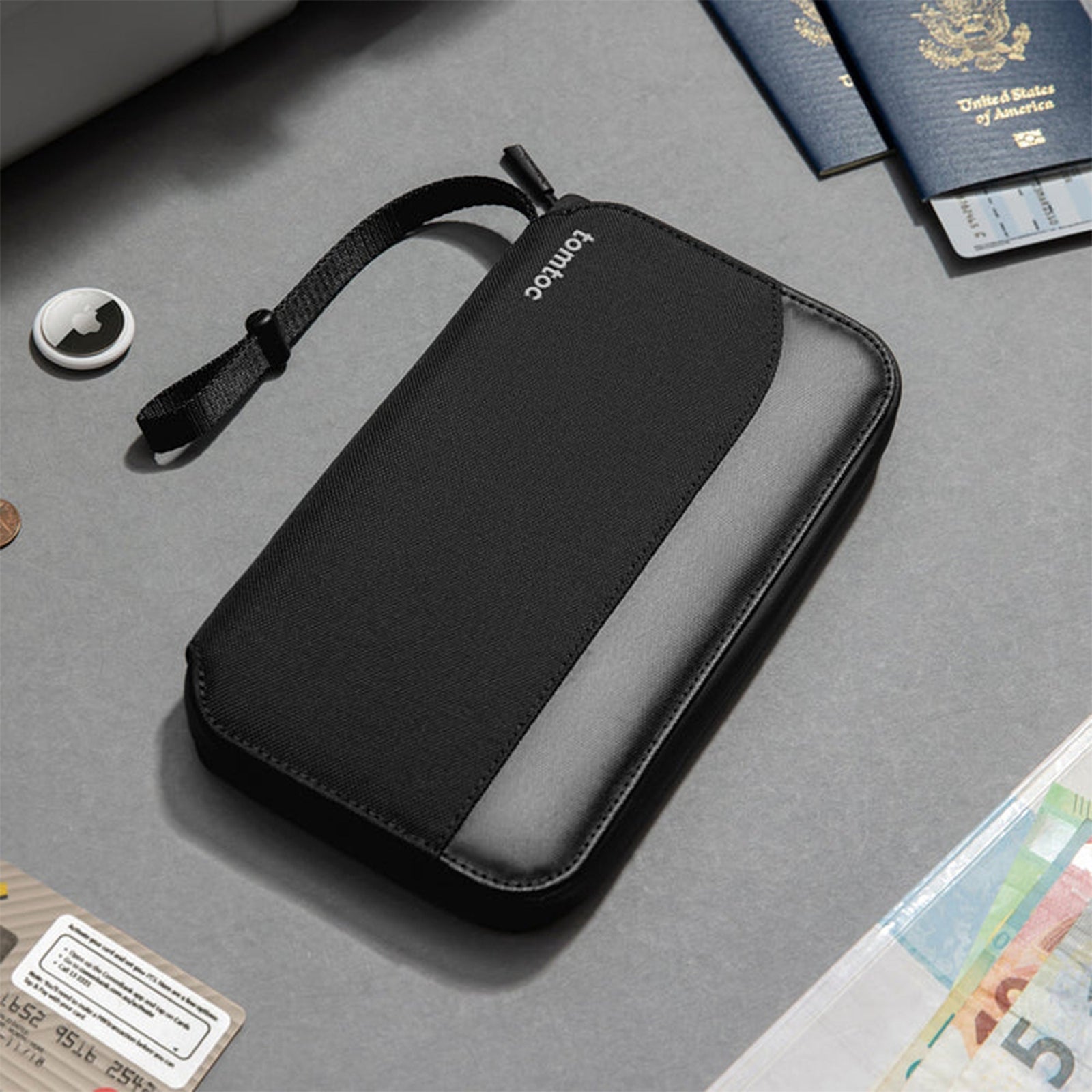 tomtoc Navigator Passport Holder / Passport Wallet / Travel Accessorie