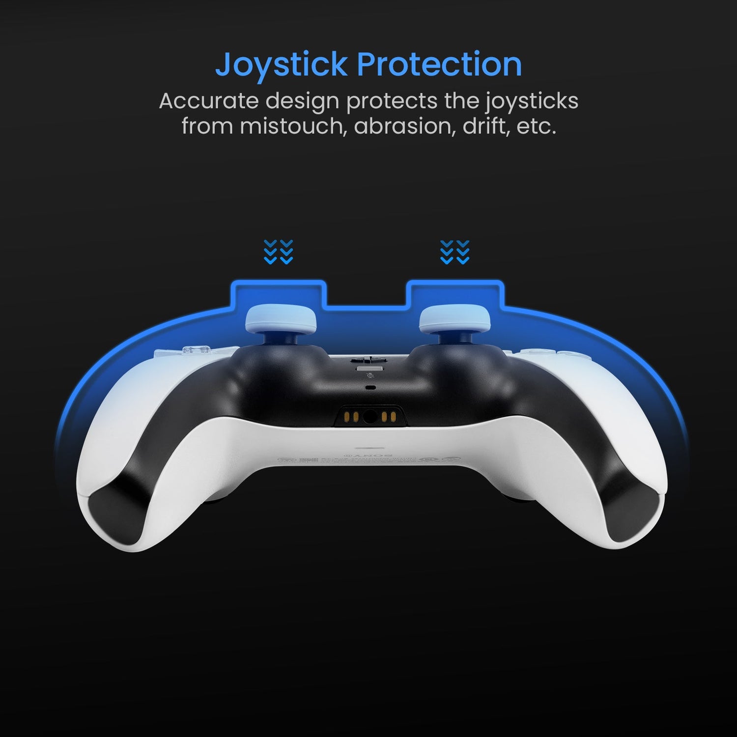 tomtoc PS5 Controller Protective Hard Shell Case - Joystick Protector tomtoc PS5 Controller Protective Hard Shell Case - Joystick Protector
