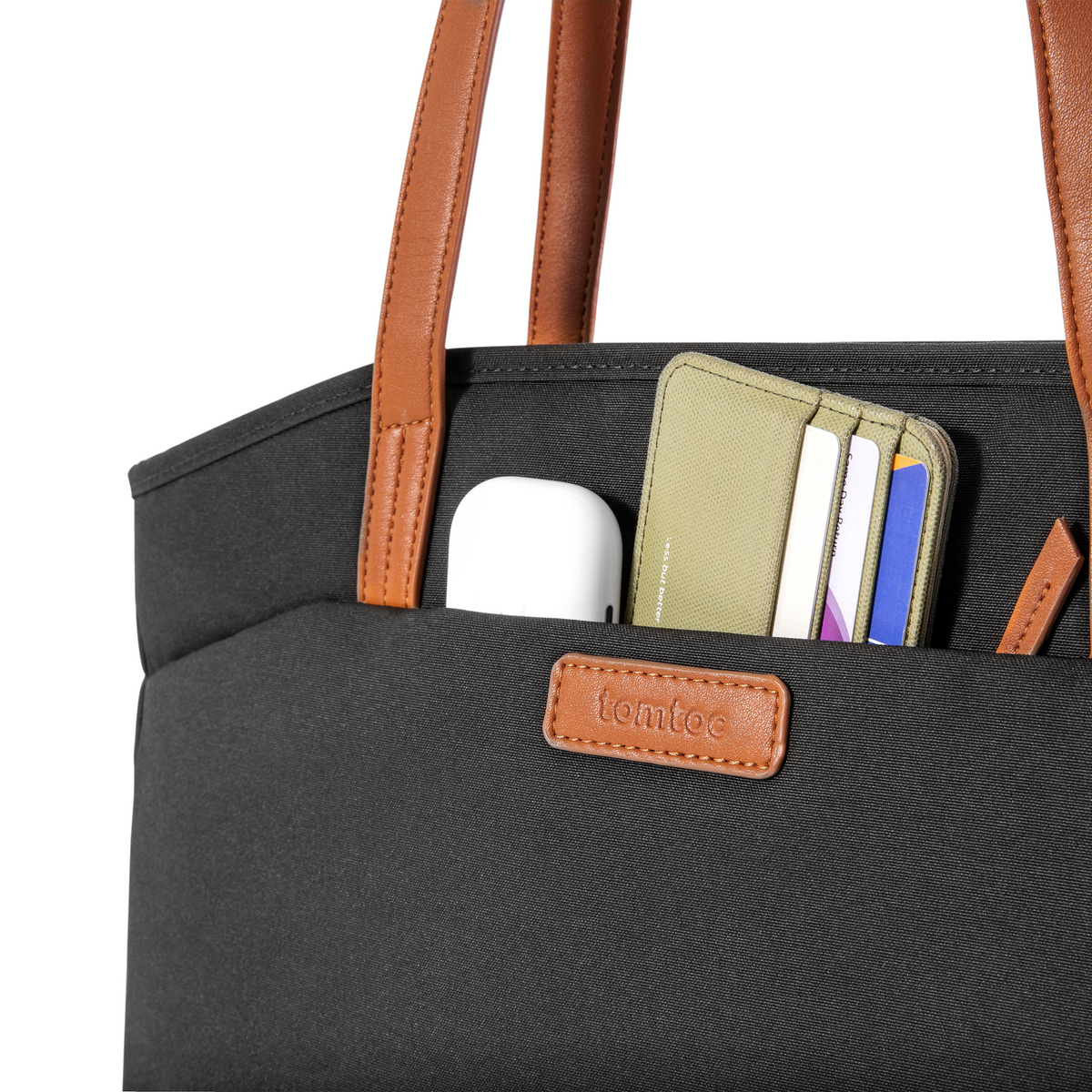 tomtoc 16 Inch Lady Laptop / Tote Bag / Women Bag / Ladies Bag - Black