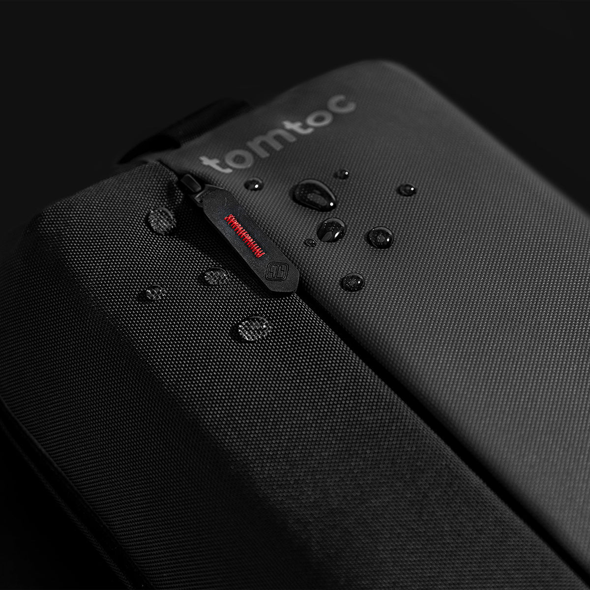 tomtoc 14 Inch Compact EDC Laptop Sling Bag - Black