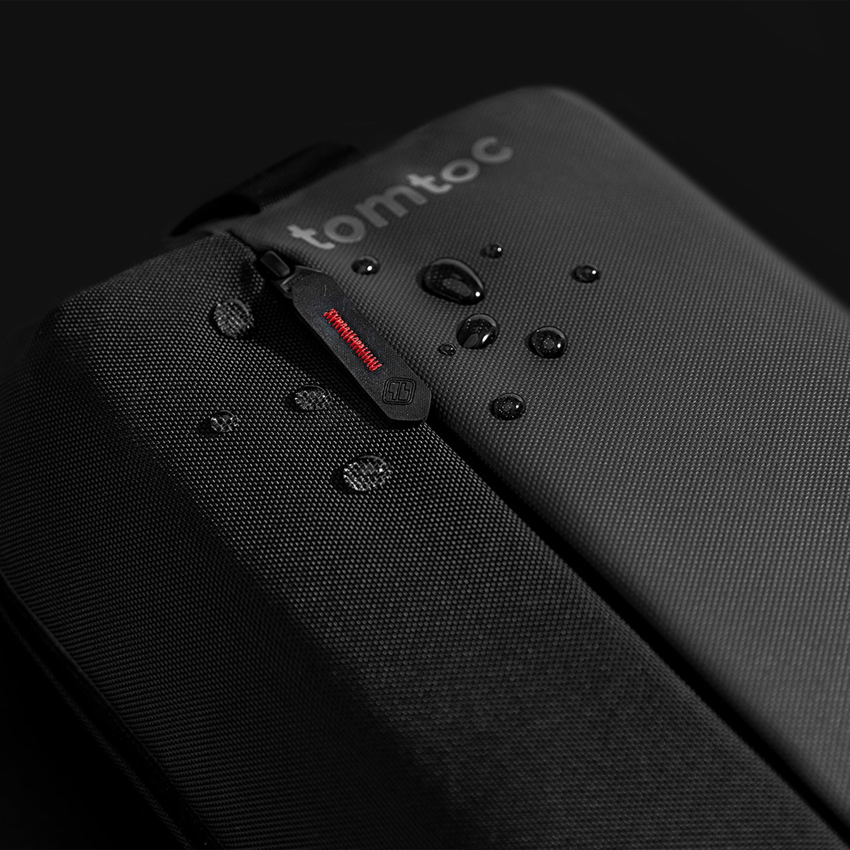 tomtoc 14 Inch Compact EDC Laptop Sling Bag - Black