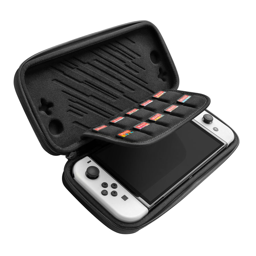 tomtoc Slim Protective Carrying Case with 10 Game Cartridges - Nintend